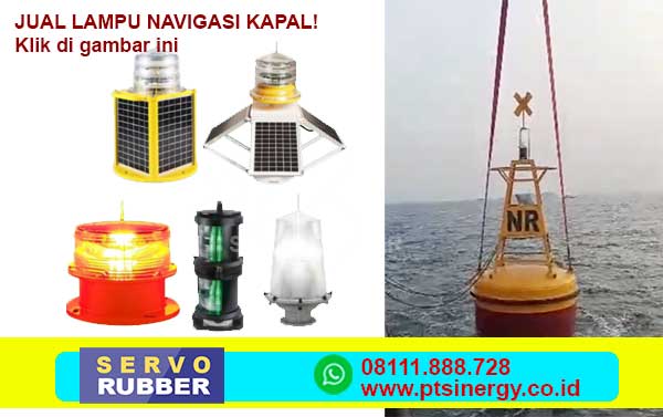 Jual Lampu Navigasi Kapal - Rubber Fender Bollard Dermaga